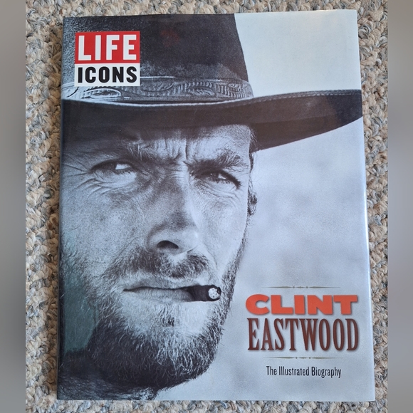 Other | Life Icons Clint Eastwood The Illustrated Biography | Poshmark